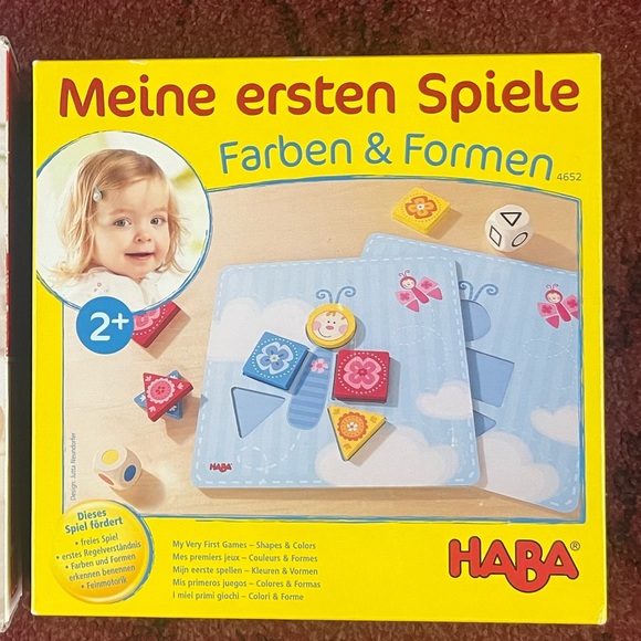 HABA & Hape | Toys | Colors And Shapes Game For Ages 2 | Poshmark